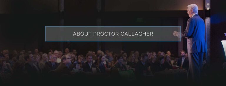 About - Proctor Gallagher Institute